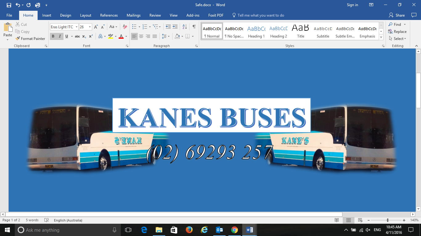 kane – Kanes Buses
